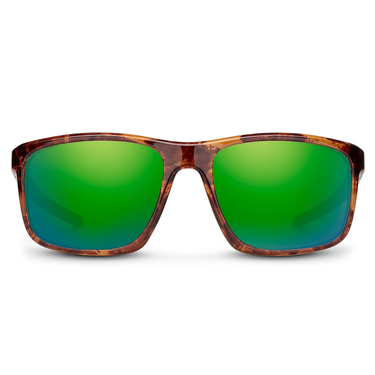 Suncloud Respek Polarized Sunglasses, Tortoise/Polarized Green Mirror, One Size