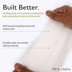 Premium Leather Cleaning Wipes, Leather Conditioner Wipes for Auotmobile, Furniture, Leather Bags, Leather Interiors, Shoes & ALL Other Leather Accessories – 20 Ct