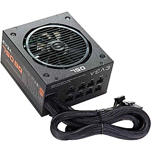 EVGA 750 BQ, 80+ BRONZE 750W, Semi Modular, 5 Year Warranty, Includes FREE Power On Self Tester, Power Supply 110-BQ-0750-V1