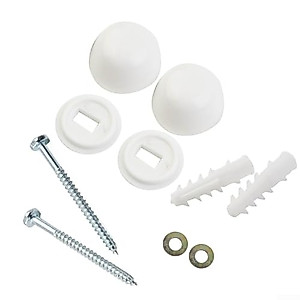 Toilet Bidet Anchor Bolts Set Toilet Floor Fixing Repair Fitting Toilet Plastic Cover Accessories Stainless Steel Screws