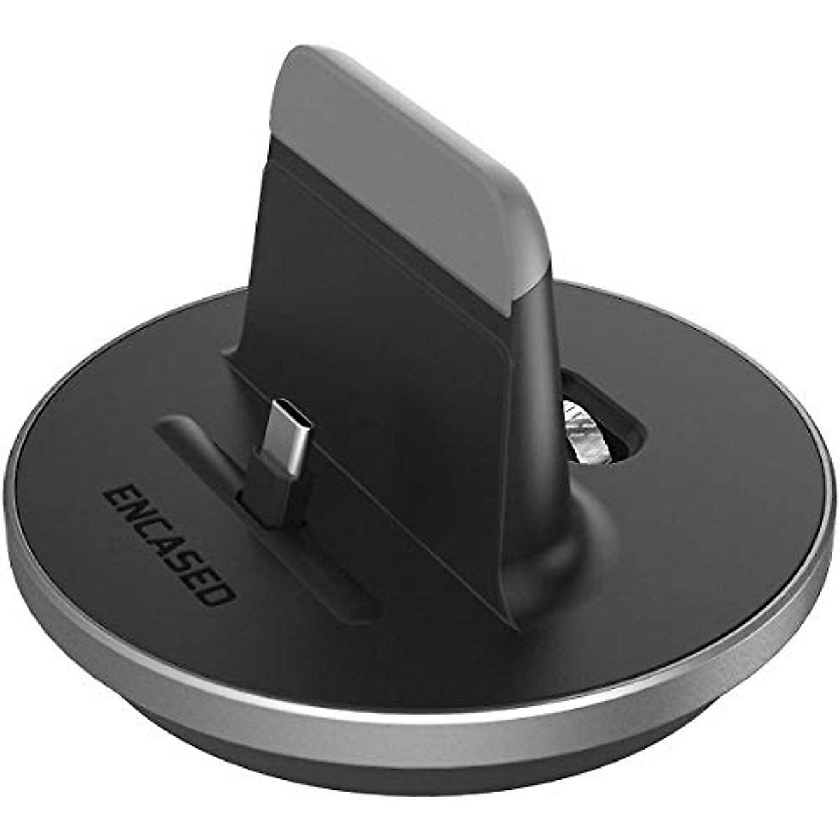 USB-C Charging Stand, Encased Adjustable Type-C Dock Charger for Galaxy S23/S22/S21/Plus/Ultra, Note 20/10 Desktop Dock Station (Supports 25W Super-Fast Charging, Wall Adapter Sold Separately)