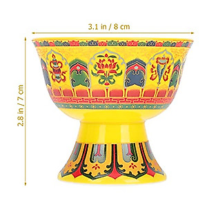 Chinese Tea Cup Ceramic Tibetan Cup Chinese Tea: Traditional Chinese Ceramic Teacup Kungfu Tea Cups Asian Celadon Tea Cups Porcelain Tea Cup Set for Tea Latte Black Coffee Mugs Yoga Decor