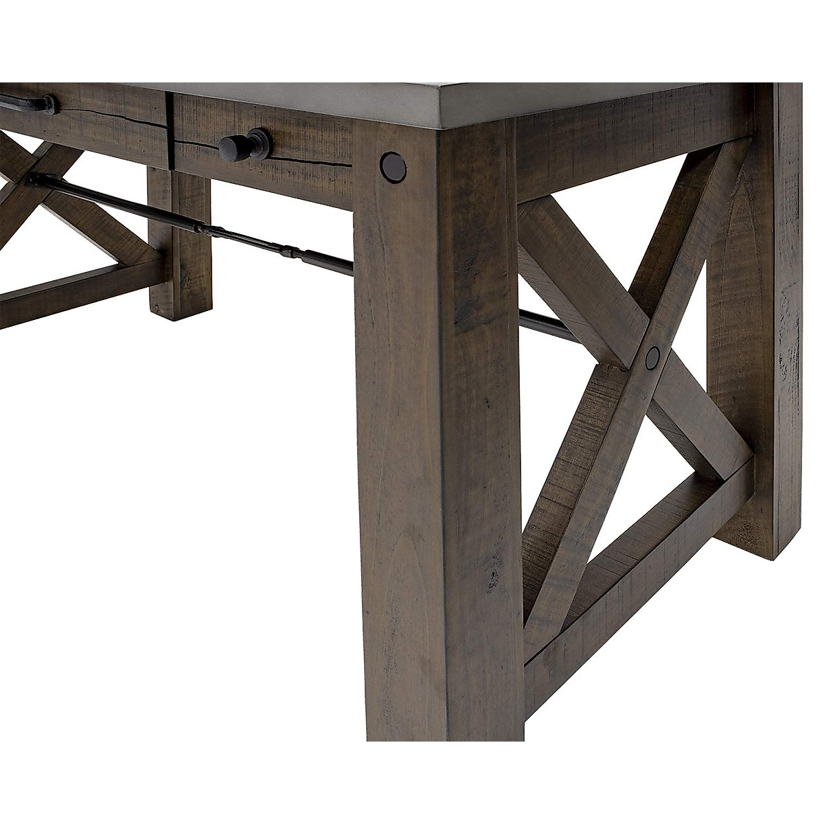 Martin Furniture IMJA384 54” Writing Desk, Brown