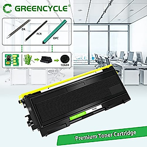 greencycle 3 Pack TN350 TN-350 Black Toner Cartridges Replacement Compatible for Brother MFC-7420 MFC-7820n DCP-7020 Printers