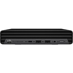 HP 2022 EliteDesk 800 G6 Desktop Computer - Intel Core i5 10th Gen i5-10500T Hexa-core (6 Core) 2.30 GHz - 12GB RAM DDR4 SDRAM – 256GB SSD - Windows 10 Pro 64-bit (12GB RAM | 256GB NVMe)