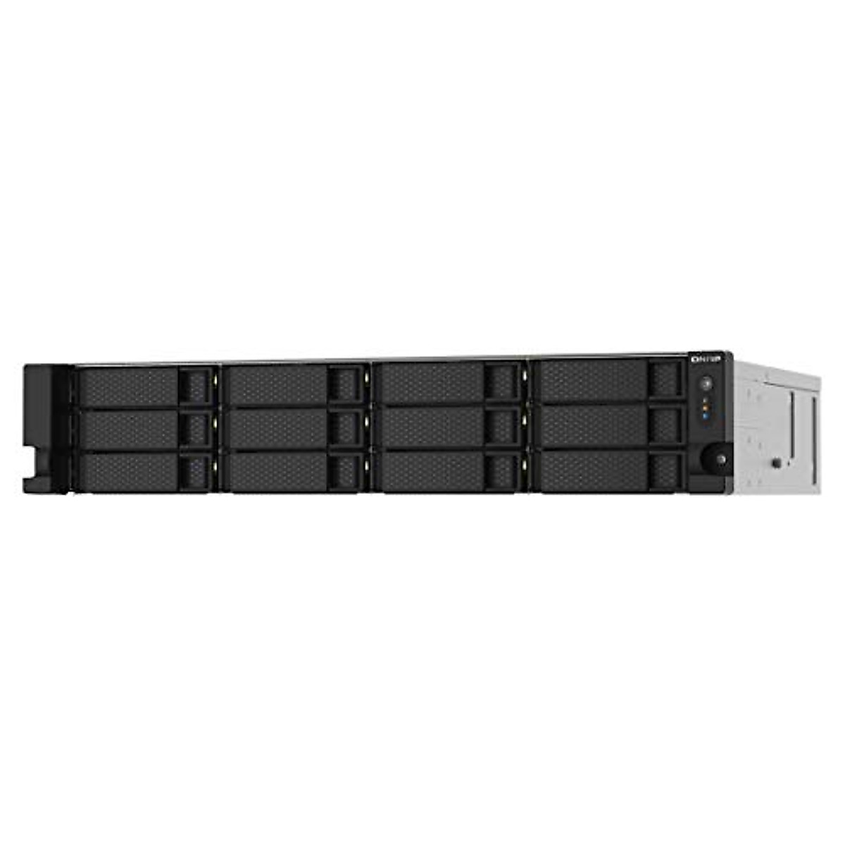 QNAP TS-1253DU-RP 12 Bay Rackmount NAS with Two 2.5GbE Ports, Redundant PSU