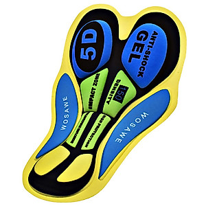 Lixada Cycling Shorts 5D Gel Pad Men Women Cushion Breathable Road MTB Bike Bicycle Riding Cycling Underwear Pants Cushion