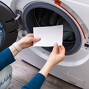 bulle - Laundry Detergent Sheets - Clothes Cleaning Solution, Removes Stain, Dirt & Odor, No Irritating Ingredients, Washing Strips, Fresh Linen Scent, Mothers Household Companion, 40 count, Unscented