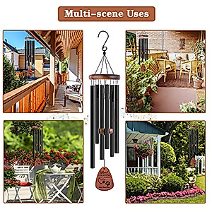 VENBEEL Pet Memorial Gifts, 28" Pet Memorial Wind Chimes, Dog Memorial Gifts, Pet Loss Gifts, Loss of Pet Sympathy Gift, Pet Remembrance Gift in Memory of Dog Cat