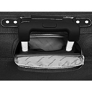 LONDON FOG Buckingham 44-Inch Wheeled Garment Bag, Black
