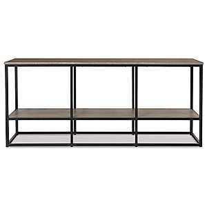 Signature Design by Ashley Yarlow 65" Urban TV Stand, Fits TVs up to 70", Black