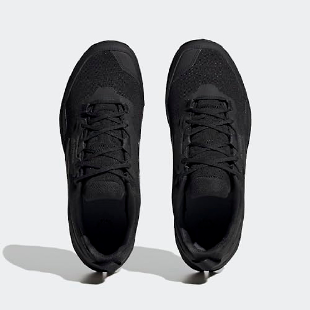 adidas Men's Terrex Ax4 Wide Hiking Sneaker, Black/Carbon/Grey, 10.5