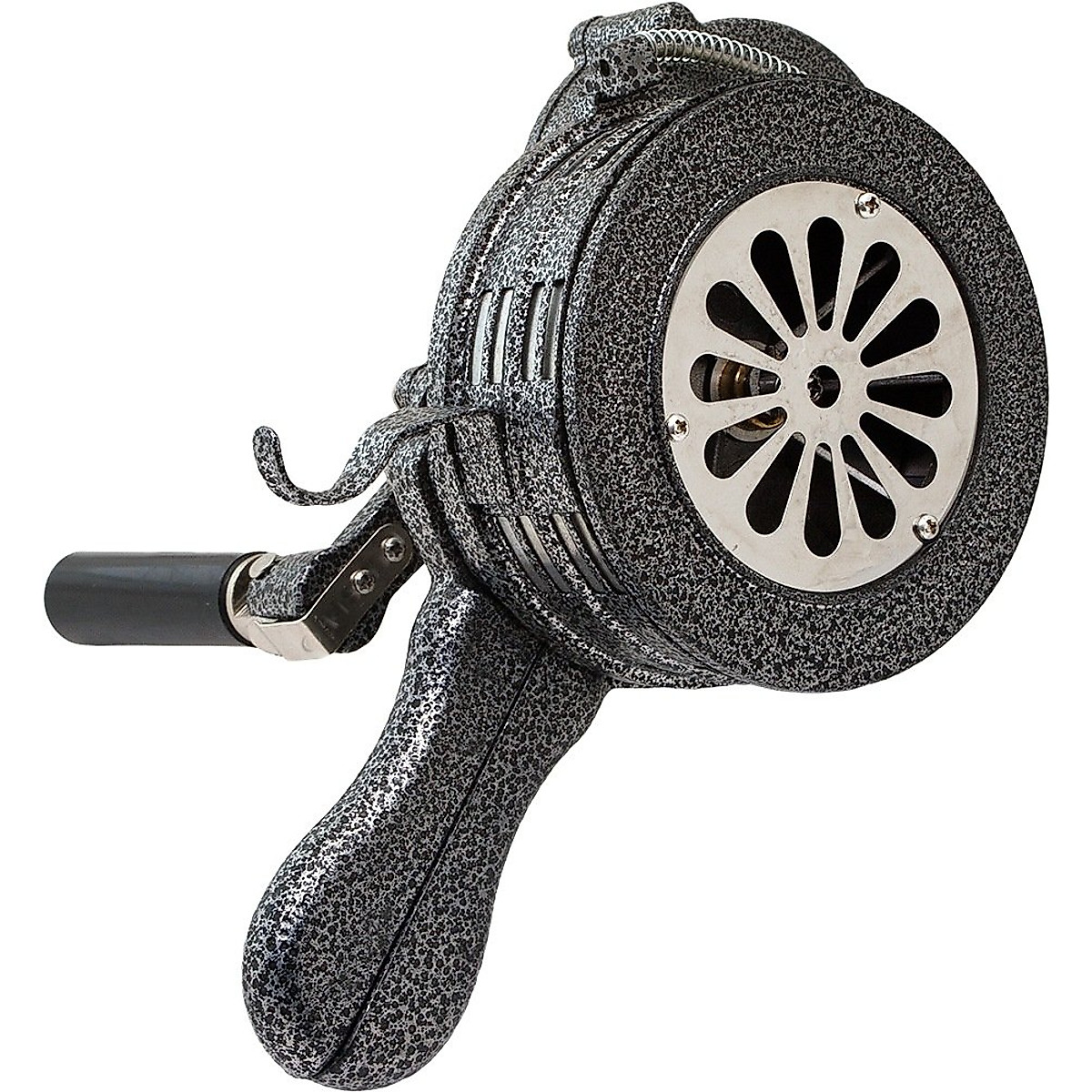 Vixen Horns Metal Hand Crank Siren, Loud Portable Air-raid Hand Held Siren, Manual Operated Siren Horn, Handheld Fire Alarm Tornado Air Raid Siren, VXS-1000M