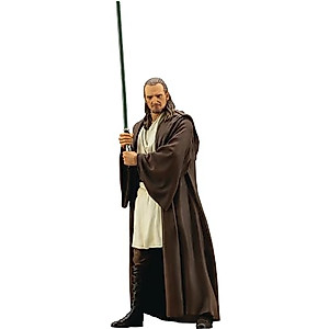 Star Wars: The Phantom Menace: Qui-Gon Jinn ArtFX+ Statue, Multicolor