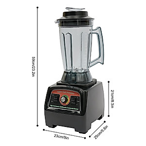 Commercial High Speed Blender Juicer 2800W, High Powered Professional Blender and Food Processor For Smoothies, Blending Ice Cream, Frozen Dessert, Shakes and Smoothies Maker