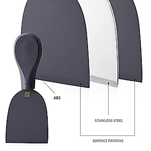 YQ 6-Pieces Cheese Knife Set for Charcuterie Board Accessories,Coated Cheese Knives and Spreader Set,Wedding Housewarming Party Mother Father Valentine Gifts (navy blue)