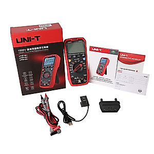 UNI-T Digital Multimeter UT61E+ 22000 Counting AC and DC Current Multimeter High-Frequency Response Measurement Can accurately Measure Changes in weak Signals