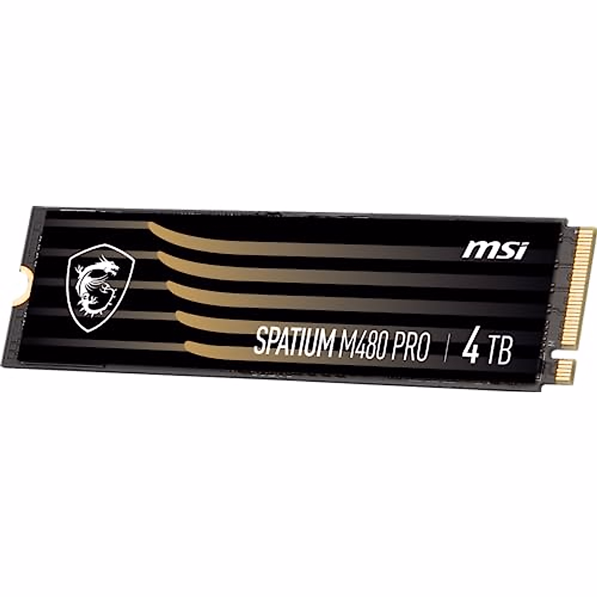 MSI SPATIUM M480 PRO PCIe 4.0 NVMe M.2 4TB Internal SSD PCIe Gen4 NVMe (SPATIUM M480 PRO PCIe 4.0 NVMe M.2 4TB)