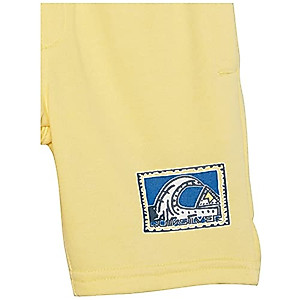 Quiksilver Easy Day Boy Elastic Waist Fleece Short, Snapdragon, 7