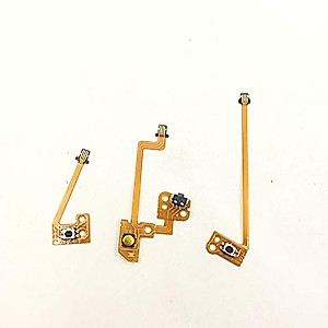 ZL ZR L SL SR Button Ribbon Flex Cable Replacement for Nintendo Switch Joy-Con Controller Repair Kit (L ZL ZR SL SR)