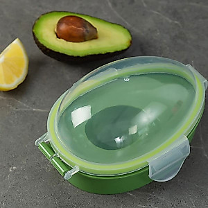 Floralis Club Refrigerator Keeper for Avocado Saver and Keeper for Avocado Container Saver Holder for Avocado Storage
