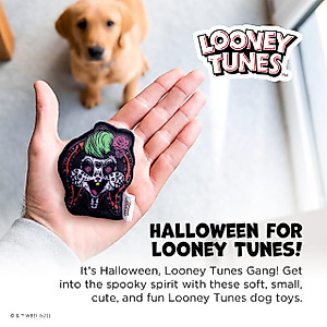 Looney Tunes for Pets Halloween Day of The Dead Daffy Duck & Lola Bunny Silo Pet Squeaker Toys 2 Piece | Squeaky Dog Toys Small Dog Toys for Small Dogs | Halloween Dog Chew Toys,FF18362