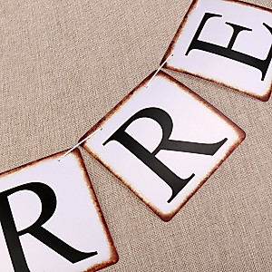 TINKSKY Merry Christmas Garland Banner Paper Banner Garland 14 Flags for Christmas Party Decoration