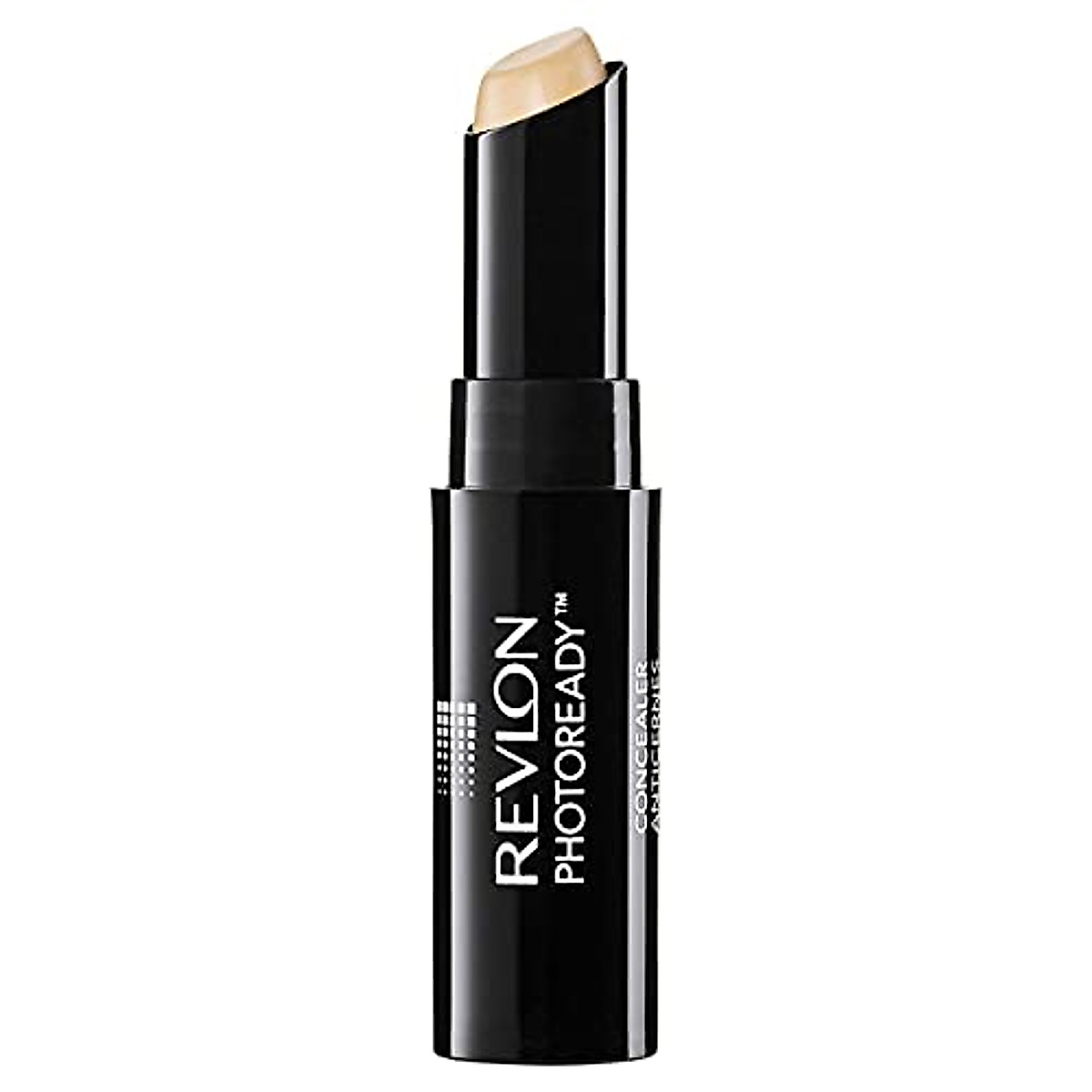 Concealer Stick by Revlon, PhotoReady Face Makeup for All Skin Types, Longwear Medium- Full Coverage with Creamy Finish, Lightweight Formula, 002 Light, 0.11 Oz