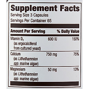 Amazon Elements Calcium Complex, 195 Capsules