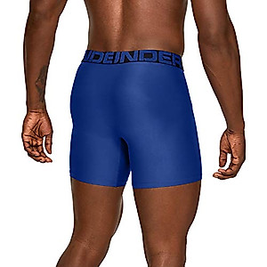 Under Armour mens Tech 6-inch Boxerjock 1-Pack , Royal (400)/Royal , X-Large