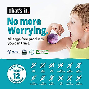 That's it. Variety Pack 100% Natural Real Fruit Bar, Best High Fiber Vegan, Gluten Free Healthy Snack, Paleo for Children & Adults, Non GMO No Added Sugar, No Preservatives Energy Food (12 Pack)