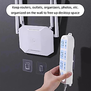 Practical Goodies 99 pcs,Easy to Have a Tidy Home,Nail-Free/Waterproof/Home Organization Command Hooks Sets,Picture Hanger/Wire&Cable Organizer etc.,