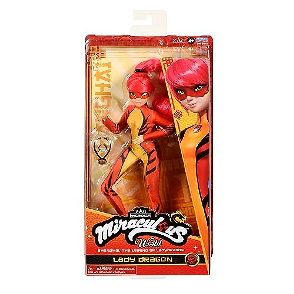 Miraculous Lady Dragon “Miraculous: Shanghai Movie” 10.5" Fashion Doll with Accessories by Playmates Toys