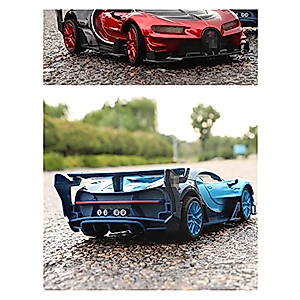 HYQHYX Scale Car Model for Bugatti Vision Gt Metal Alloy Car Model Diecast Vehicles Car Model Miniature Scale Gift 1:24 Proportion (Color : 2)