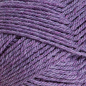 Knit Picks Wool of The Andes Worsted Weight 100% Wool Yarn Purple (1 Ball - Starling Heather)