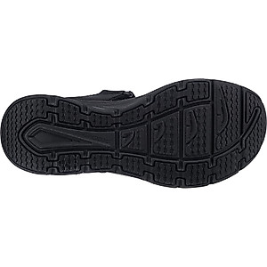 Skechers Cali Women's Women's D'LUX Walker-New Block Sport Sandal, Black/Black, 6