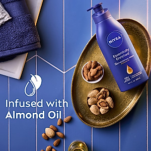 NIVEA Essentially Enriched Body Lotion for Dry Skin, Pack of 2, 16.9 Fl Oz Pump Bottles