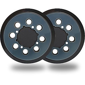 2 Pack 5 Inch 8 Hole Hook and Loop Replacement Sander Pads for DeWalt DWE6421-B2 DWE6421-B3 DWE6423/6423K DWE6421/6421K DCW210B Random Orbit Sander - Sanding Backing Pad