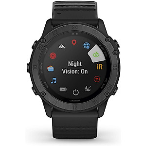 Wearable4U - Garmin tactix Delta, Premium GPS Smartwatch with Specialized Tactical Features, Designed to Meet Military Standards with Ultimate Power Pack Bundle (Black)