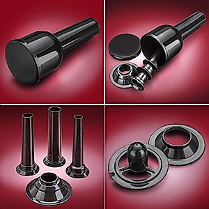 STX International "Gen 2 -Platinum Edition" Magnum 1800W Heavy Duty Electric Meat Grinder - 3 Lb High Capacity Meat Tray, 6 Grinding Plates, 3 S/S Blades, 3 Sausage Tubes & 1 Kubbe Maker & Much More!