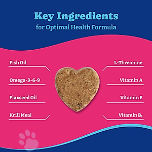 Dog Probiotics for Gut, Immune & Skin Health + Fish Oil Chews for Anti-Inflammation, Skin & Coat Health - 180 Soft Chews