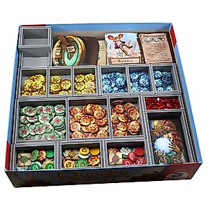Folded Space Quacks of Quedlinburg and Expansions Board Game Box Inserts