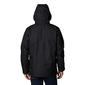 Columbia Men's Bugaboo II Fleece Interchange Jacket, Black, Large Tall