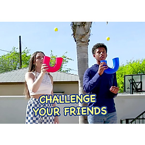 The Original Pindaloo Skill Game – First & Only Authentic Looping Ball for Kids, Teens & Adults | Fun Coordination Game for Ages 8-12+Boosts Focus & Motor Skills Indoor & Outdoor Play | Transparent