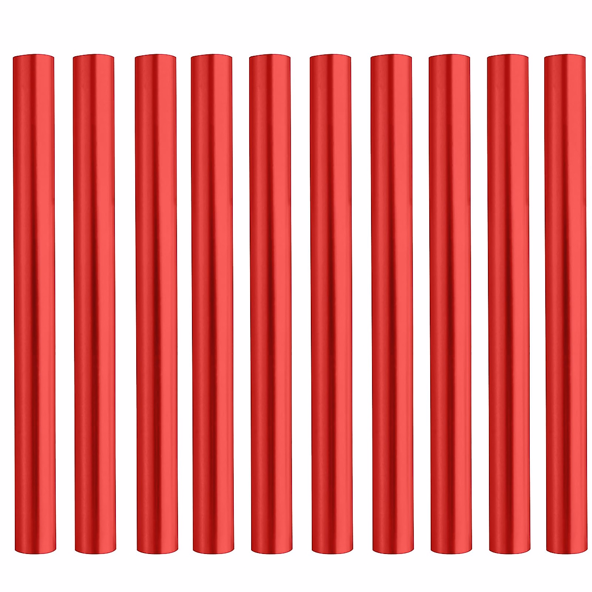 Azarxis Tent Pole Repair Splint Repair Kit Spare Repair Emergency Tube for Diameter 8.6-9.5mm Tent Pole (Red - 10 Pack - for Tent Pole 8.6-9.5mm)