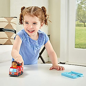 VTech CoCoMelon Go! Go! Smart Wheels Nina’s Fire Truck and Track