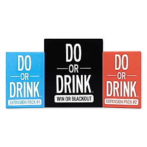 Do or Drink - Card Game - Expansion Pack #2 - Party Game - Dares for College, Camping and 21st Birthday Parties