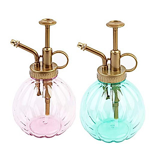 KONIEE 350ml Retor Plant Flower Watering Pot Bottle Garden for Mister Sprayer Hairdressing Garden Tool Small Watering Can for Indoor Plants Rose Gold