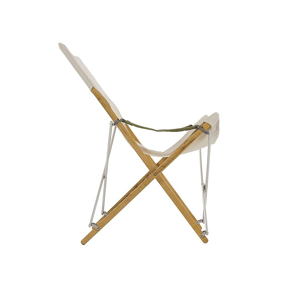 Snow Peak Take! Bamboo Chair Long, Sturdy Washable Canvas, Laminated Bamboo and Aluminum Framework, LV-086
