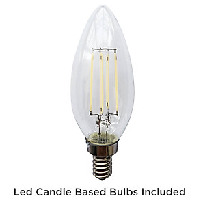 Franklin Iron Works Carriage Traditional Outdoor Wall Light Fixture LED Bronze Brown 22" Clear Seedy Glass Shade Decor Exterior House Porch Patio Outside Deck Garage Yard Front Door Garden Home